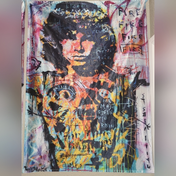 Art | New Jim Morrison The Doors Art 2x3 Polyester Fabric Material ...